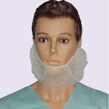 White disposable medical beard cover for surgery from China ...