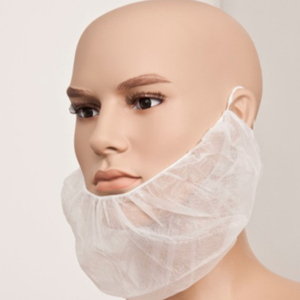 Non woven disposable white surgical beard nets from China manufacturer ...